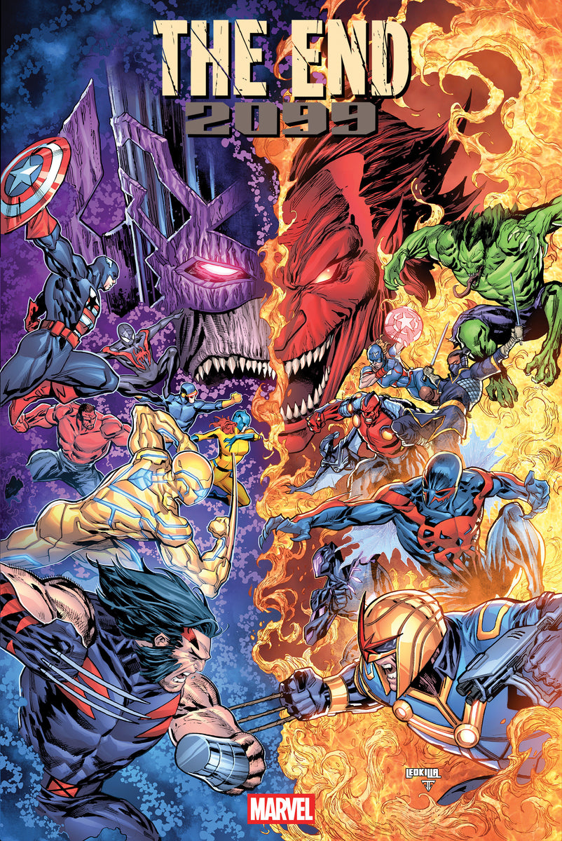 THE END 2099 #1 KEN LASHLEY BATTLE VARIANT (2025) – Cosmic Comics Canada