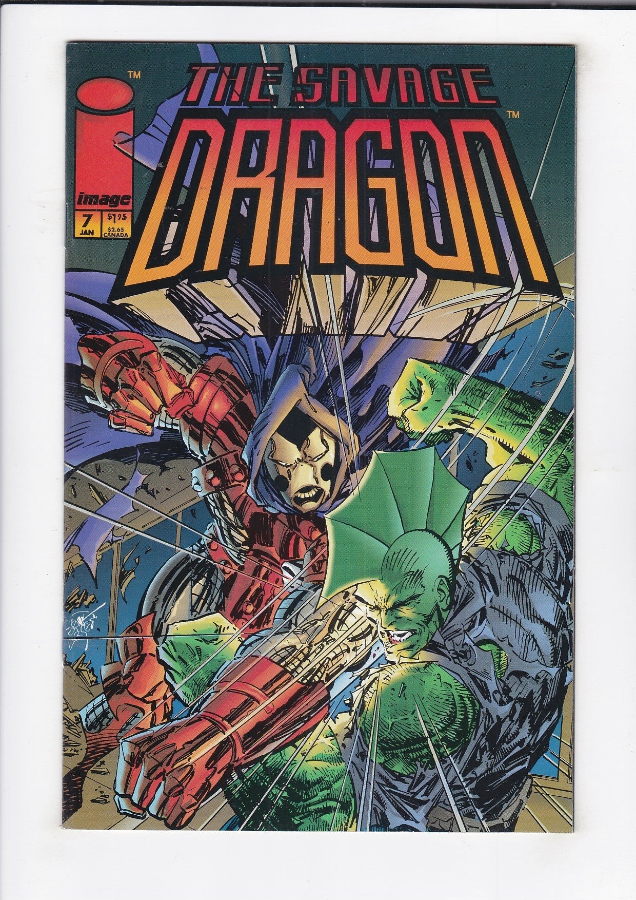 Savage Dragon Vol. 2 # 7 (1994) – Cosmic Comics Canada