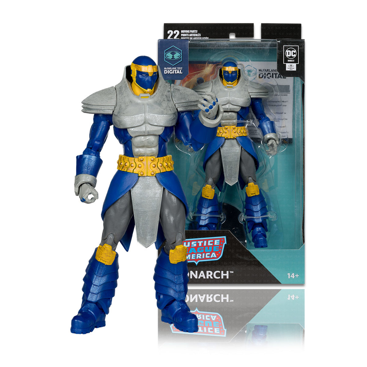 Monarch (DC Countdown) 7" Figure w/McFarlane Toys Digital Collectible ...