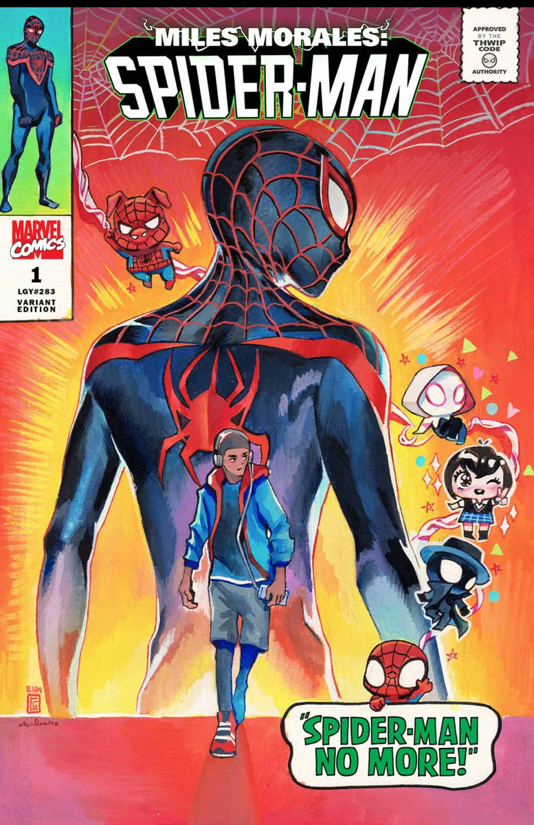 Miles Morales: Spider-Man #1 Rian Gonzales Exclusive Variant – Cosmic ...